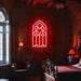 My Favorite Sin LED Neon Sign, Custom Gothic Wall Decor, Horror Room ...