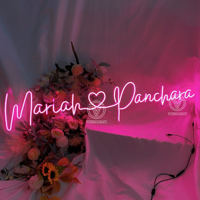 Custom Neon Sign | Wedding Decor | Neon Wedding Sign | Wall Decor ...
