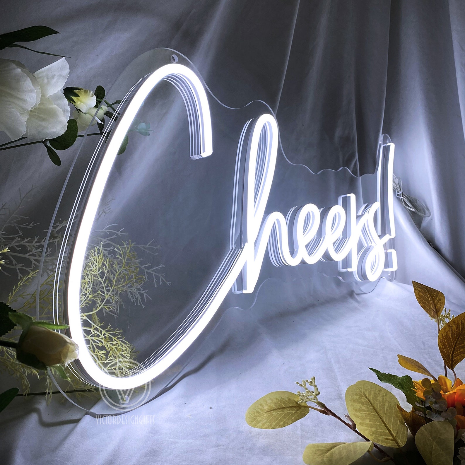 Cheers Neon Sign Wedding Neon Sign Bar Sign Custom Neon - Etsy