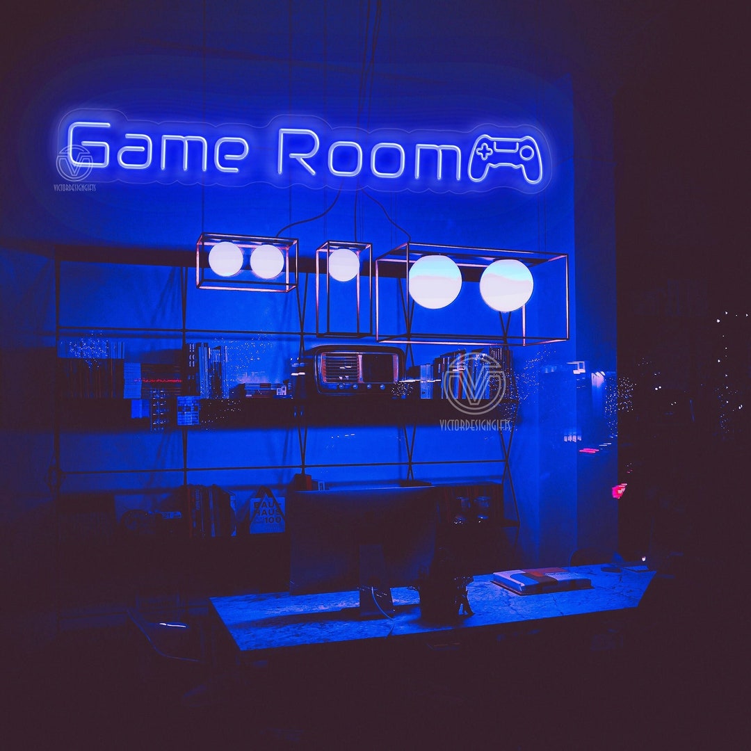 Gamer Tag Cuatom Neon Sign Rainbow RGB Sign Personalize - Etsy