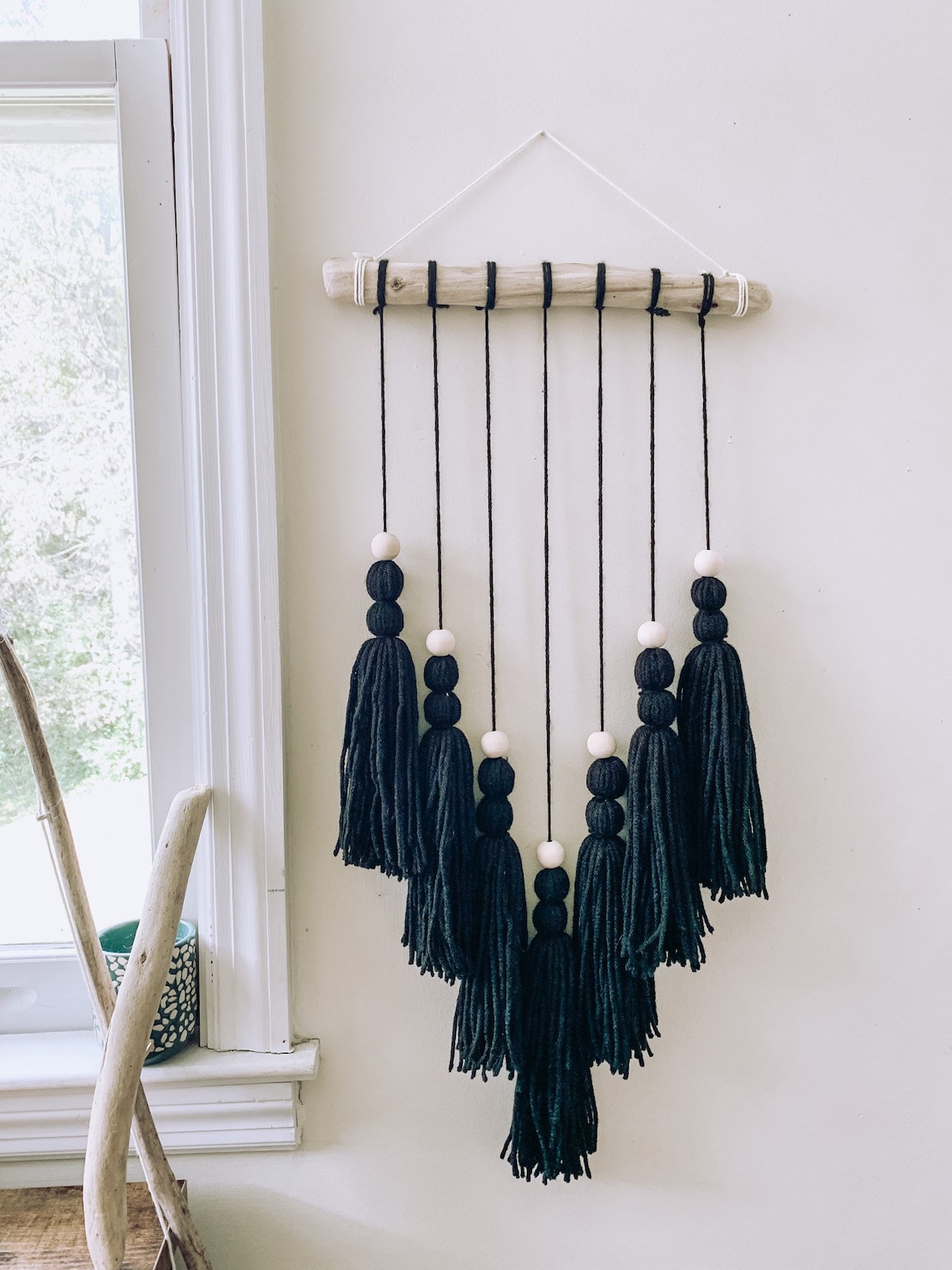 Handmade Tassel Wall Hanging Decor Bohemian Style - Etsy