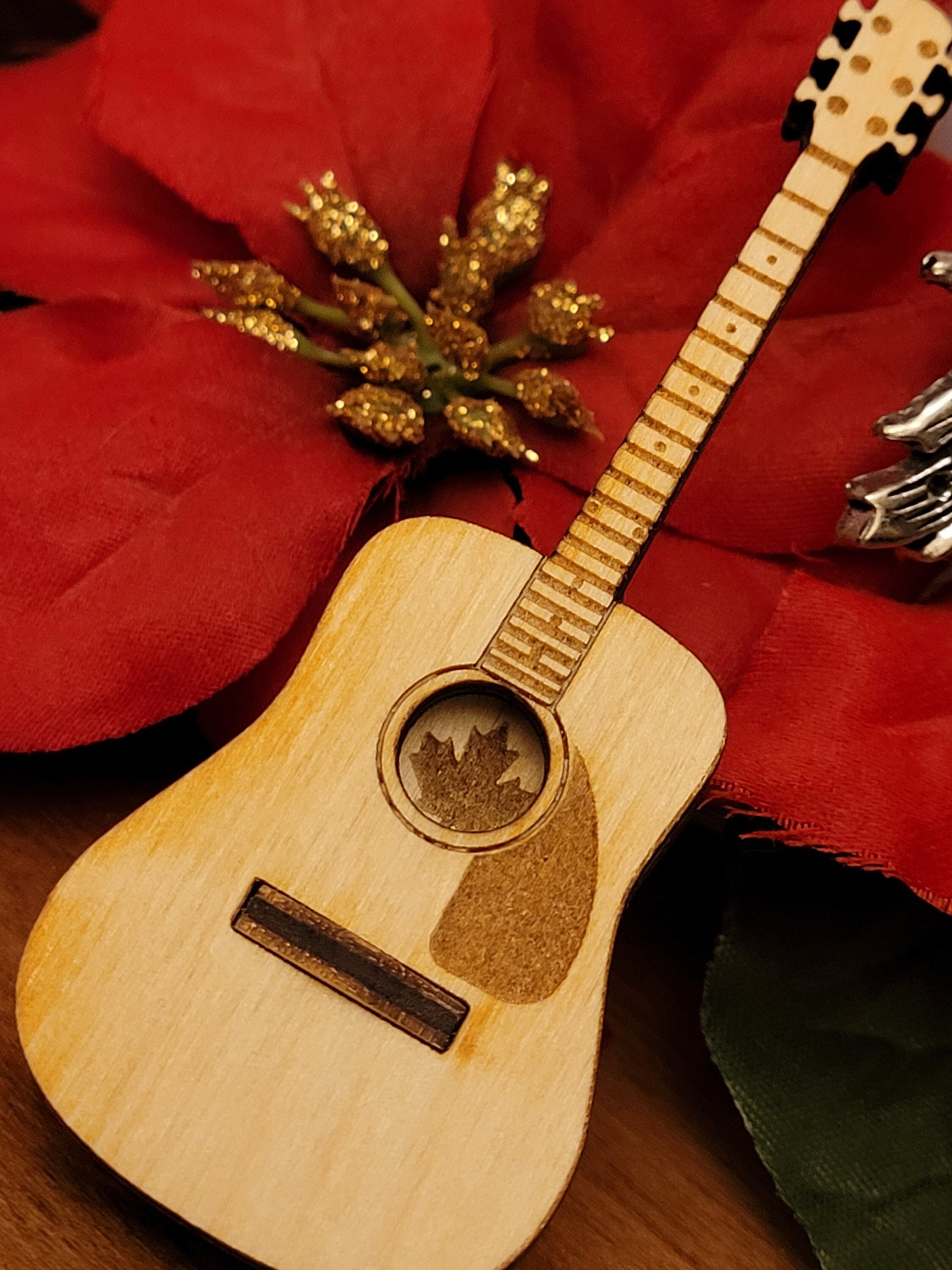 Miniature Acoustic Guitar Digital File - Etsy
