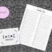 Printable Bucket List Page | PDF, Checklist, Downloadable Print, Insert ...