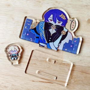 Honkai Star Rail Dr Ratio & Aventurine Double Standee - Etsy