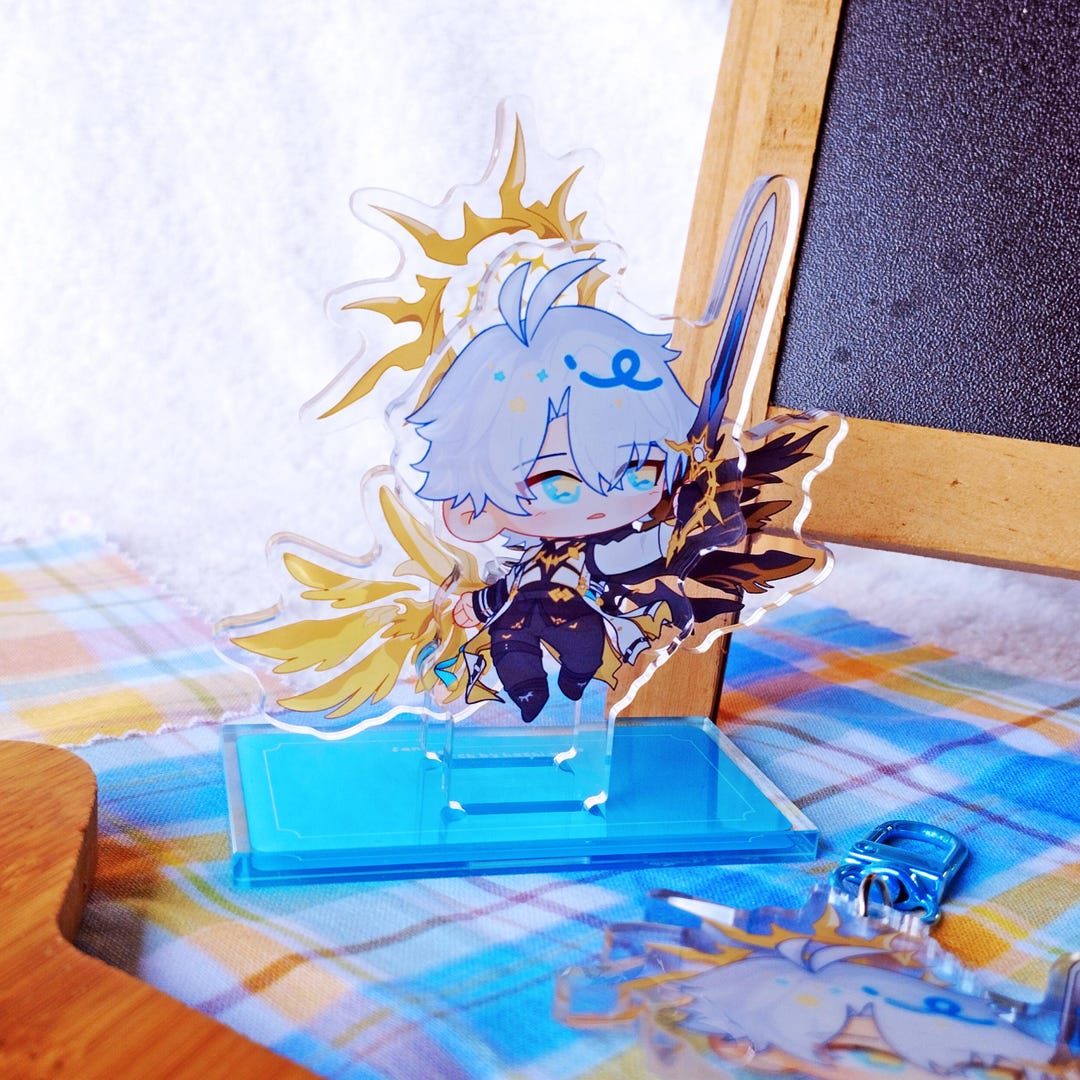 Honkai Star Rail Phainon Khaslana Keychain and Standee Multilayers ...