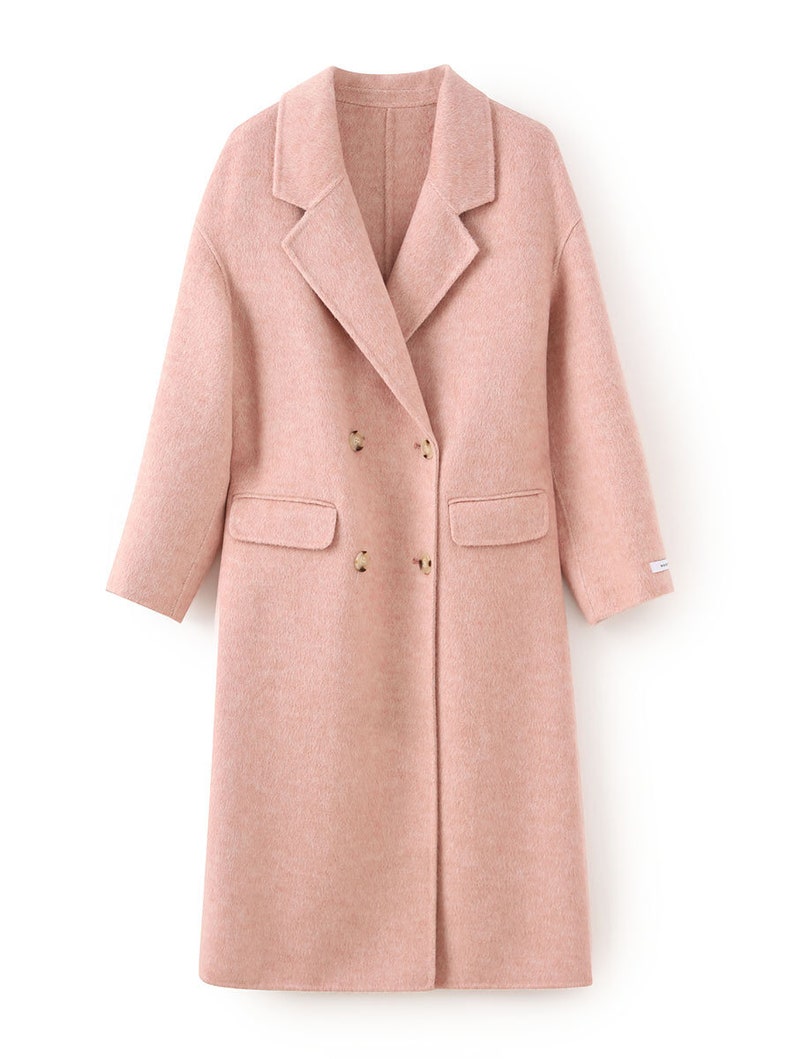 New Design French 70% Wool Overcoat, Woman Long Jacket, Premium ...