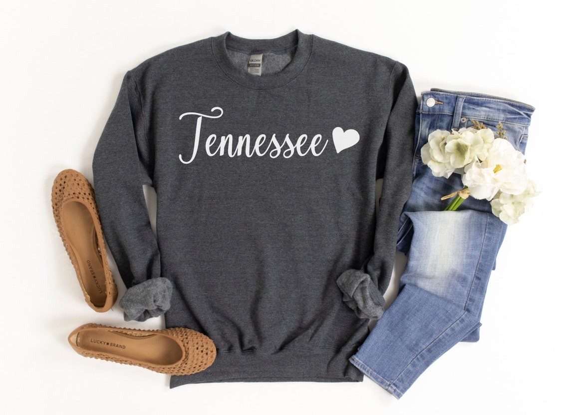Tennessee Sweatshirt Tennessee Sweater Cute Tennessee Shirt - Etsy