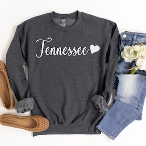 Tennessee Sweatshirt Tennessee Sweater Cute Tennessee Shirt | Etsy