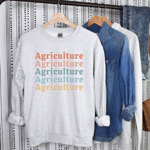 Agriculture Sweatshirt Women in Ag Shirt AG Teacher Sweater Gift for AG ...