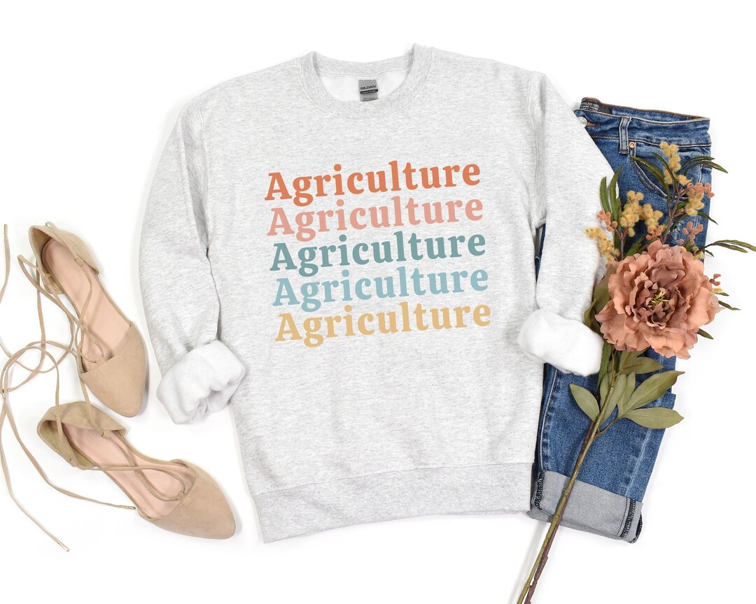 Agriculture Sweatshirt Women in Ag Shirt AG Teacher Sweater Gift for AG ...