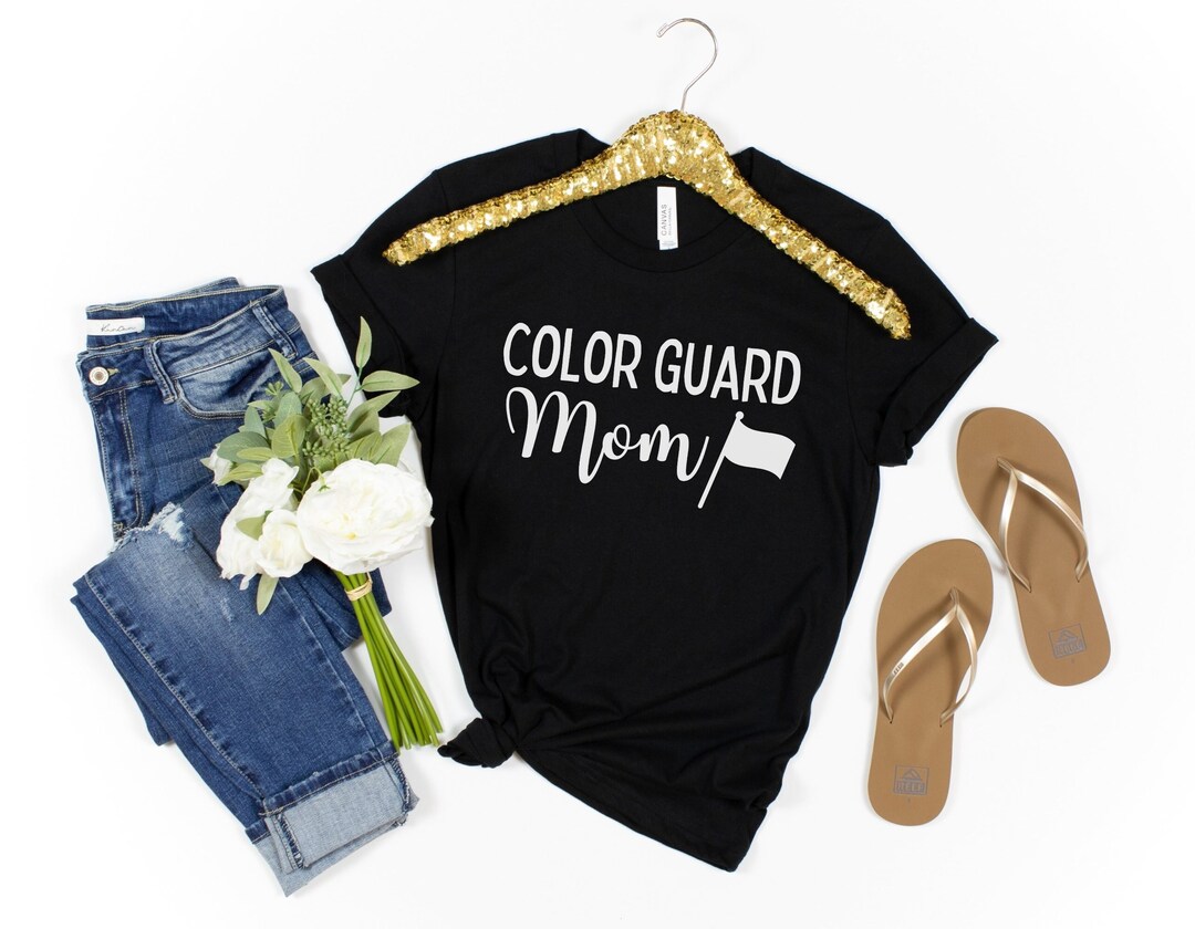 Color Guard Mom Shirt Marching Band Shirt Color Guard Mom Tshirt Color ...