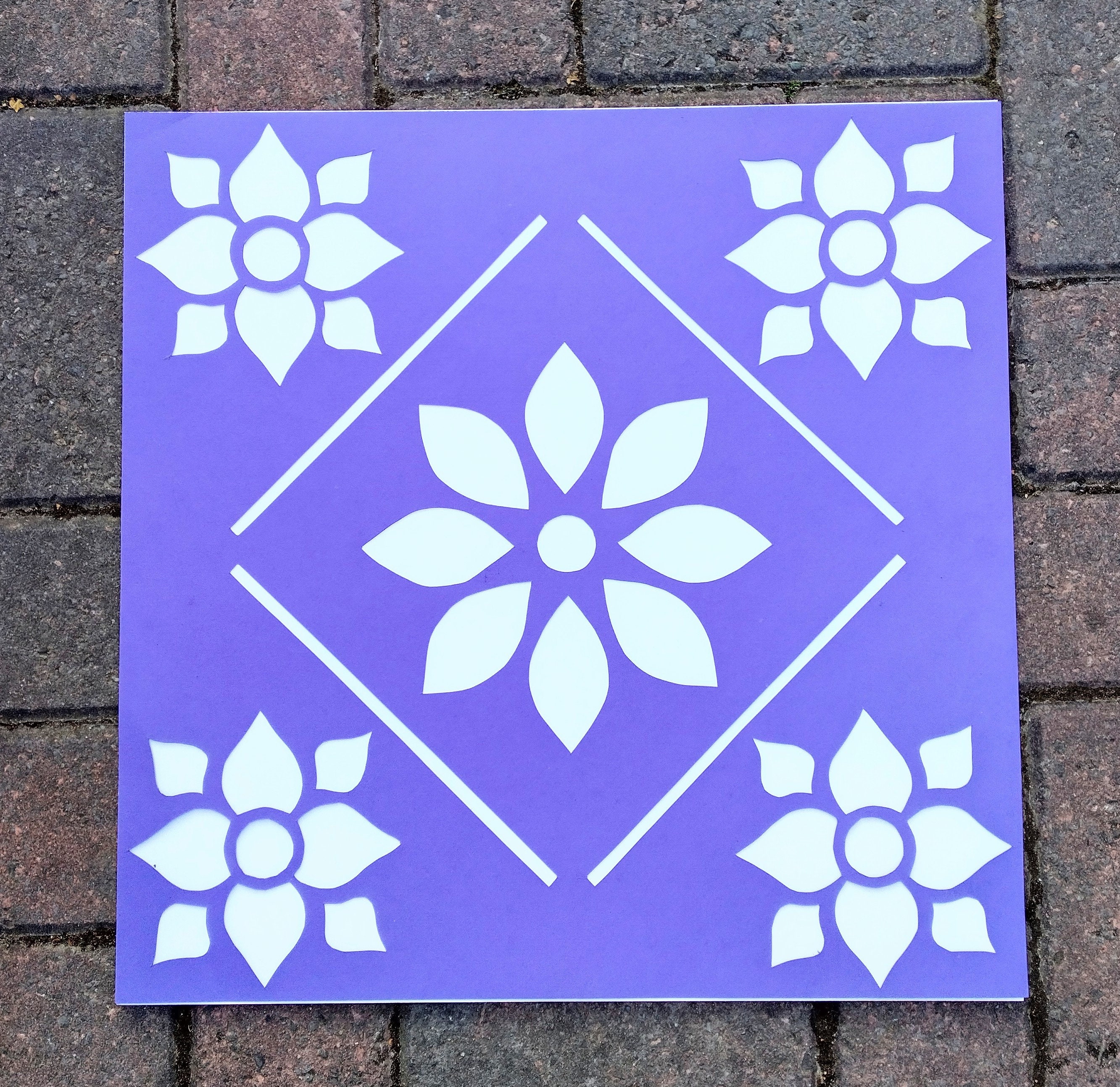 Maiyan Board Base and Card Stencil for Powder Rangoli | Indian Punjabi ...