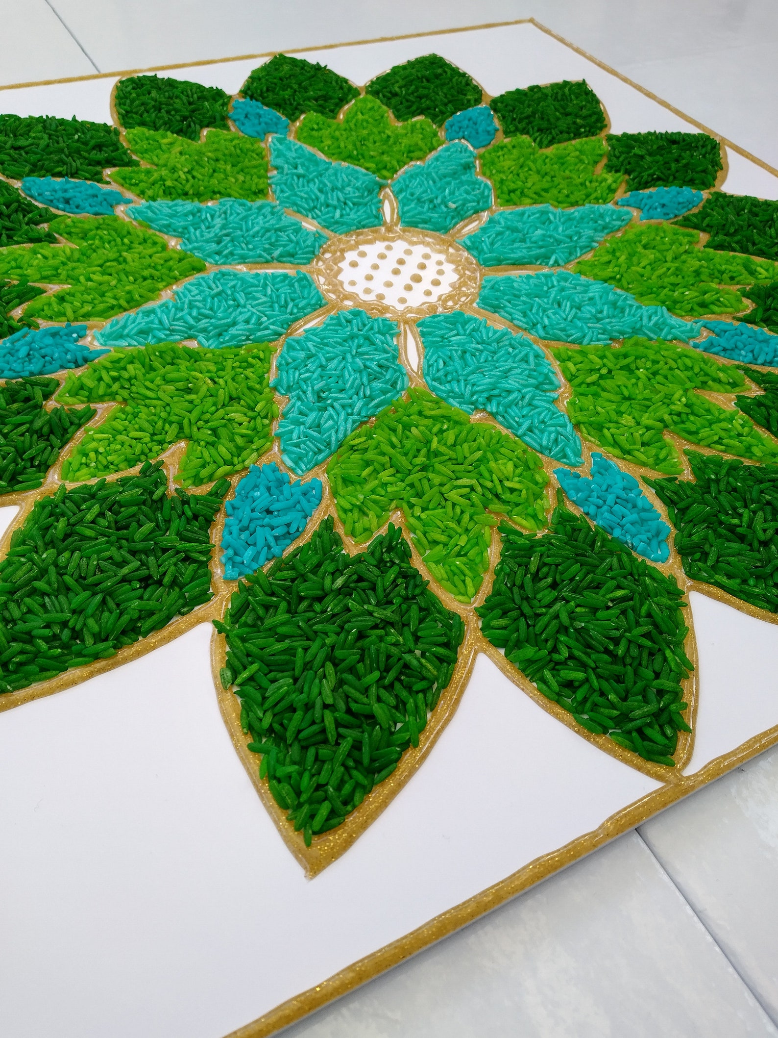 Flower Design Maiyan Board | Indian Punjabi Wedding Accessories ...