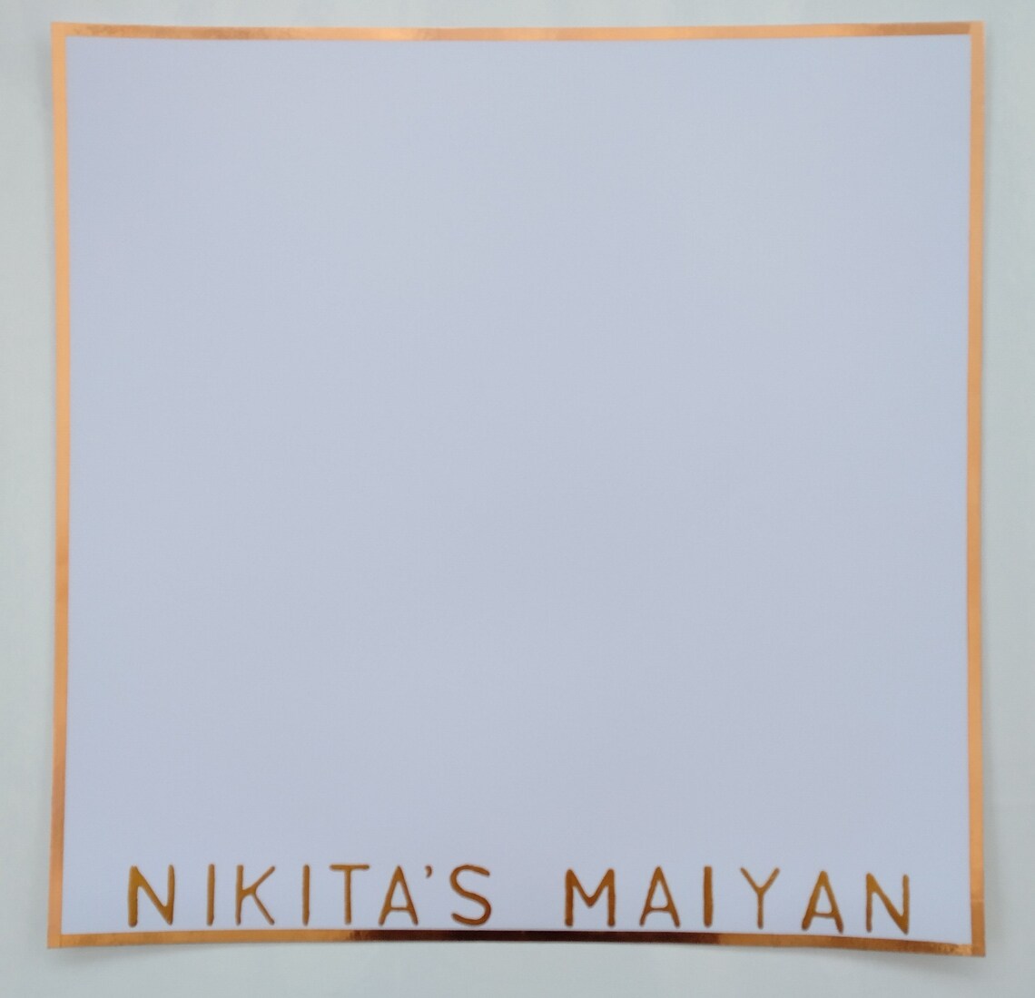 Vatna Hand Print Board | Maiyan Board | Card | Punjabi Wedding ...