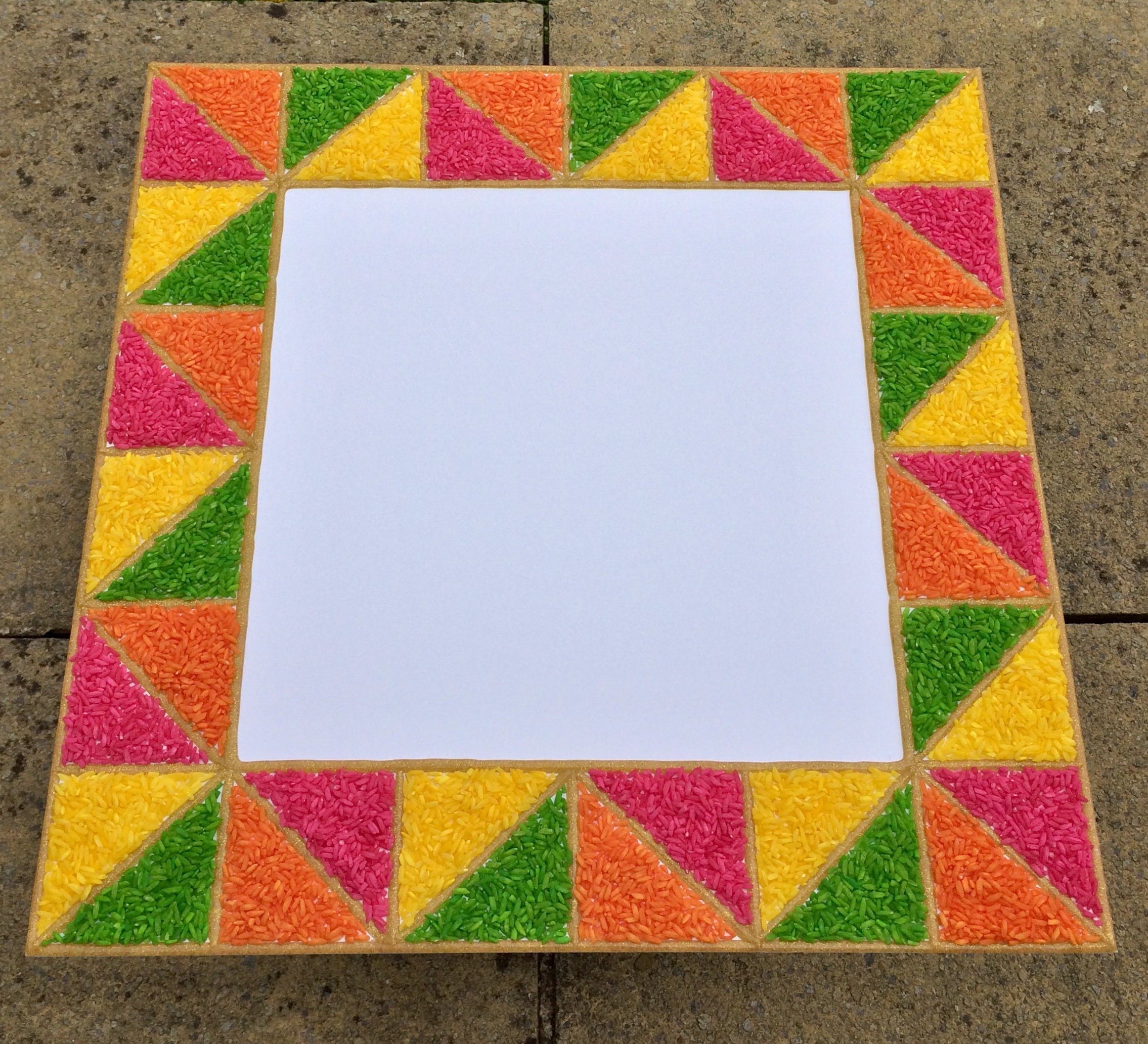 Phulkari Design Maiyan Board | Indian Punjabi Wedding Accessories ...