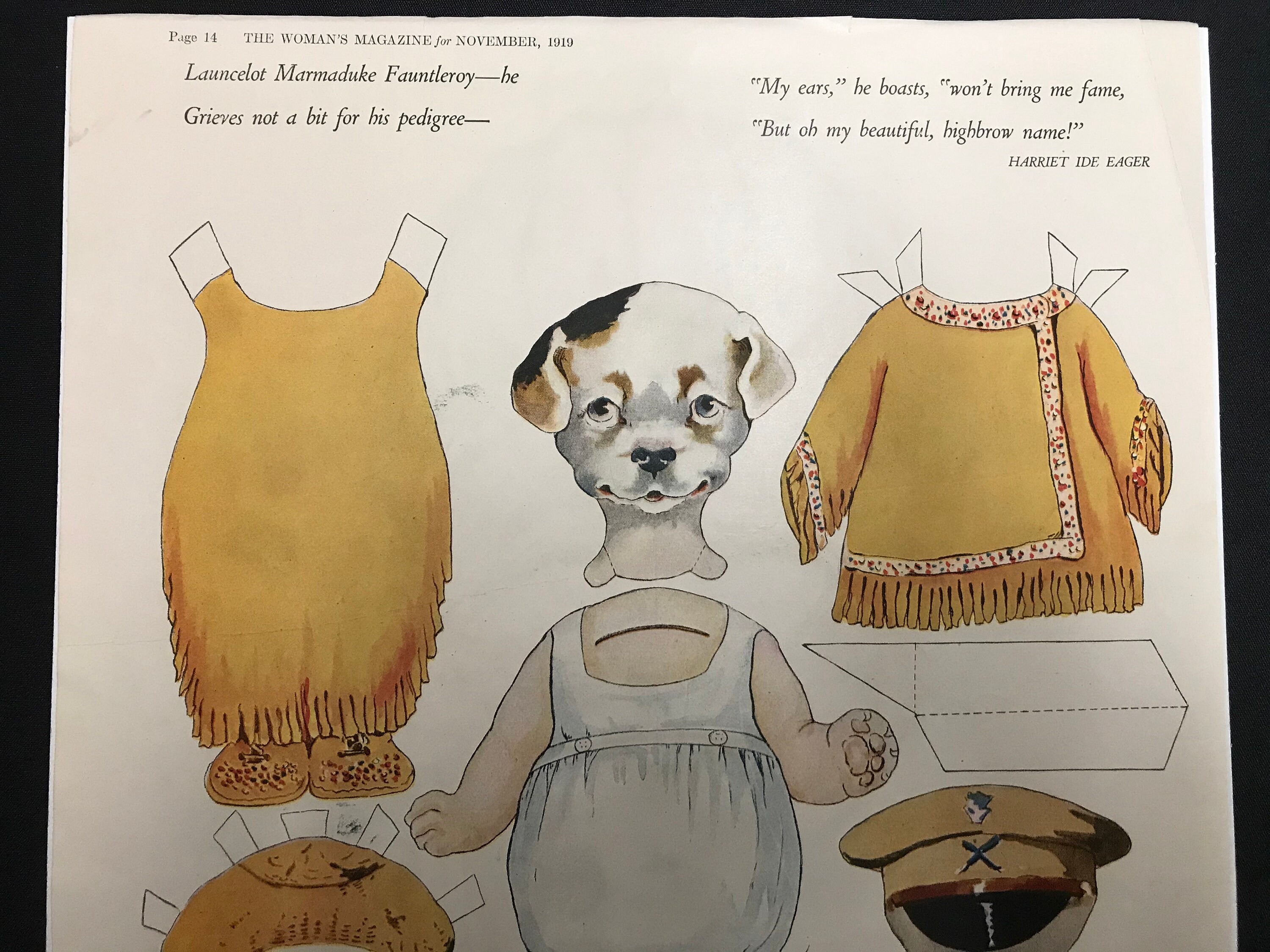 Vintage Cut-out Paper Doll From the Woman's Magazine for - Etsy