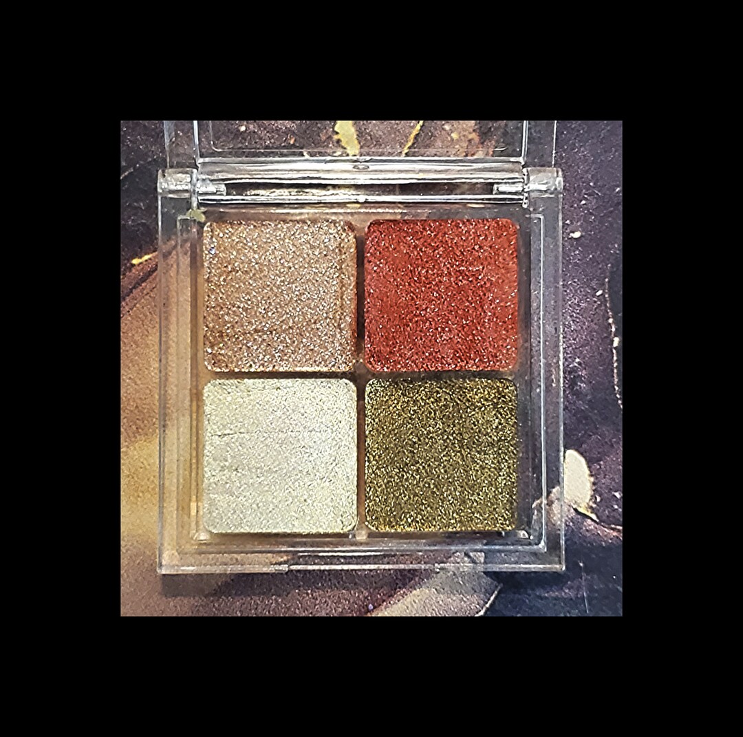 Duochrome Longwearing Eyeshadow Quad Pallet - Etsy