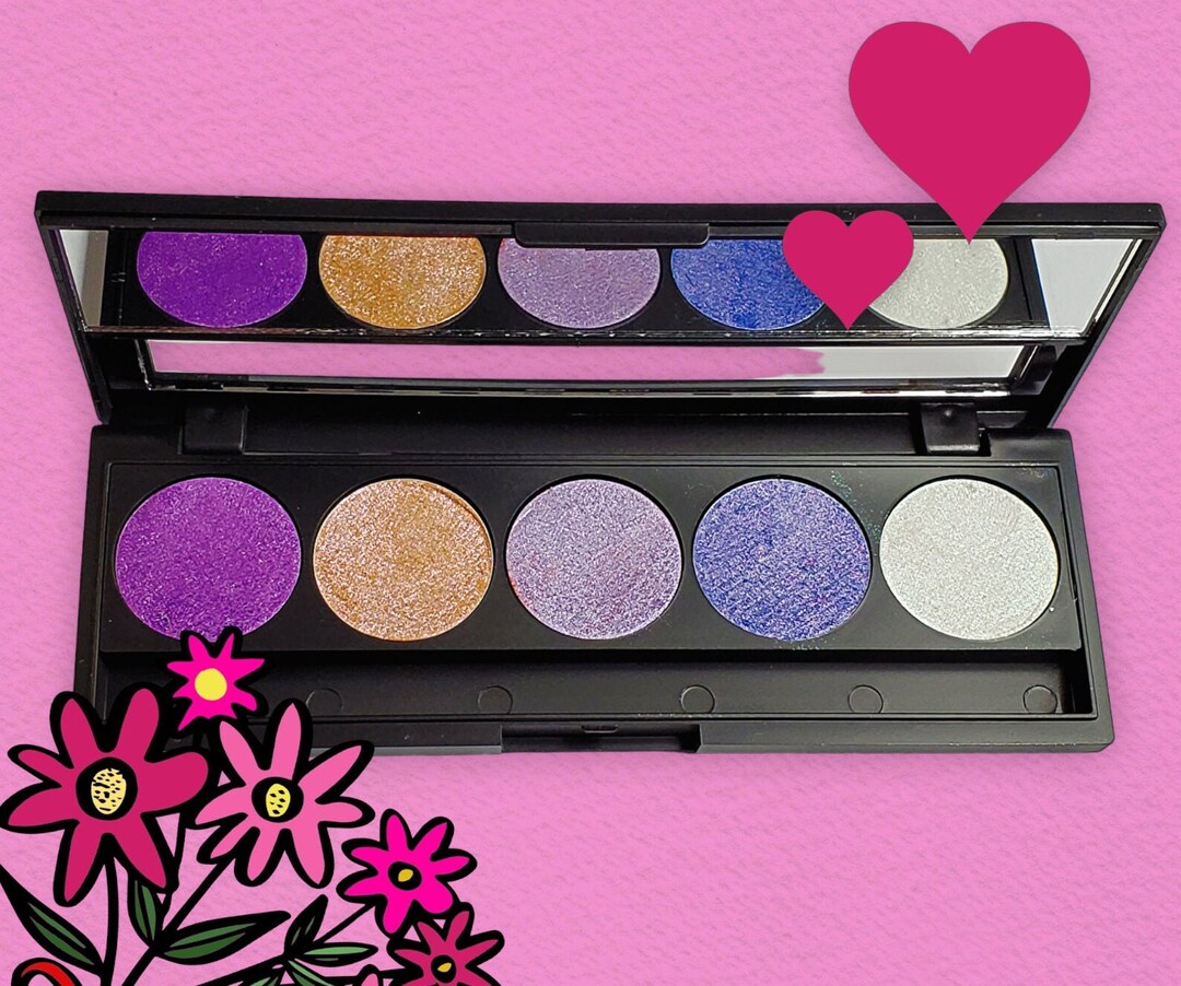 Duochrome 5 Color 26mm Refillable Eyeshadow Pallet - Etsy