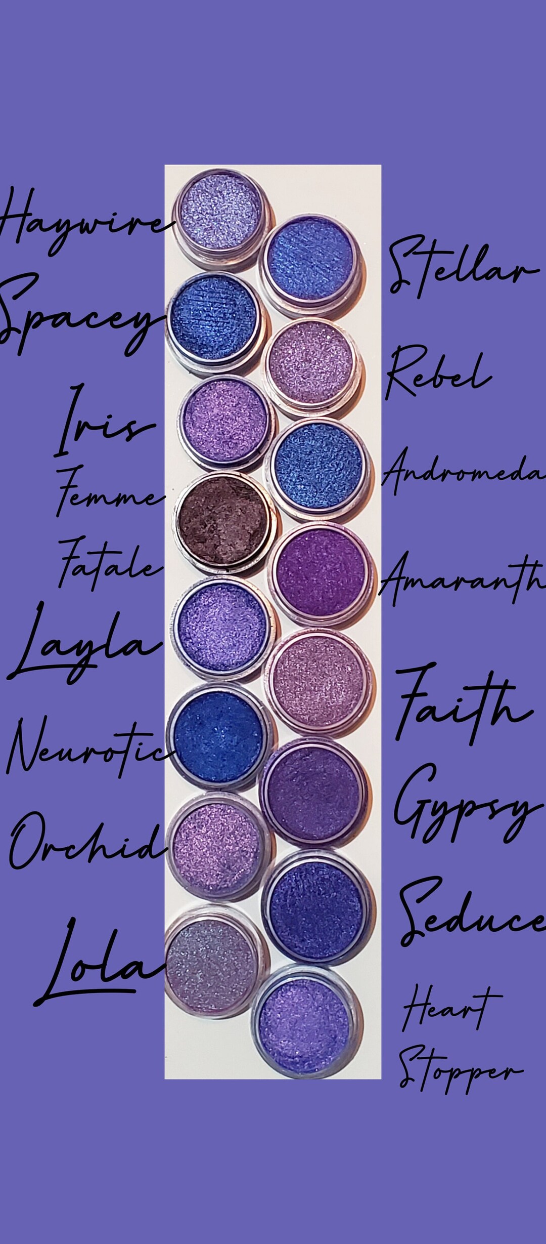 Eyeshadow the Newest Dramatic Shades of Purple Shimmery Colorshift ...