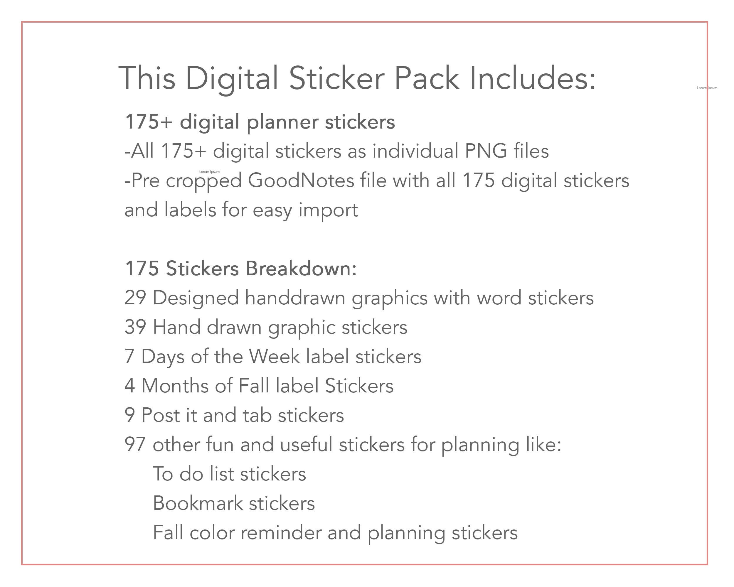 Academic Student Pre Cropped Digital Planner Stickers With Individual ...