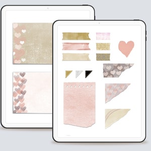 Journal Digital Stickers - Digital Bujo Stickers - PNG Files, Goodnotes ...