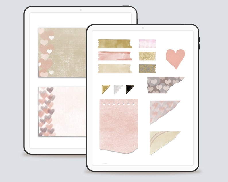 Journal Digital Stickers Digital Bujo Stickers PNG Files, Goodnotes ...