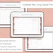 Rose Gold Undated Year Long Digital Planner - Compatible With Goodnotes ...