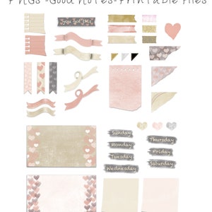 Journal Digital Stickers - Digital Bujo Stickers - PNG Files, Goodnotes ...