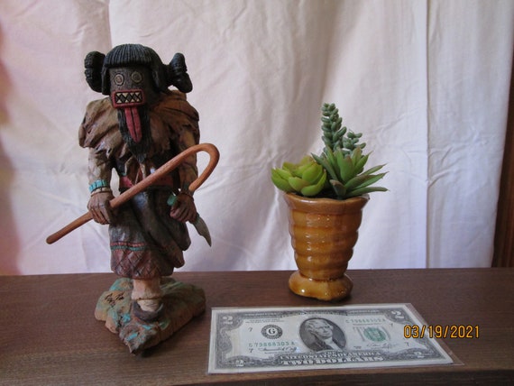 Kachina Sculpture Hopi Indian Doll Expertly Carved and Painted | Etsy