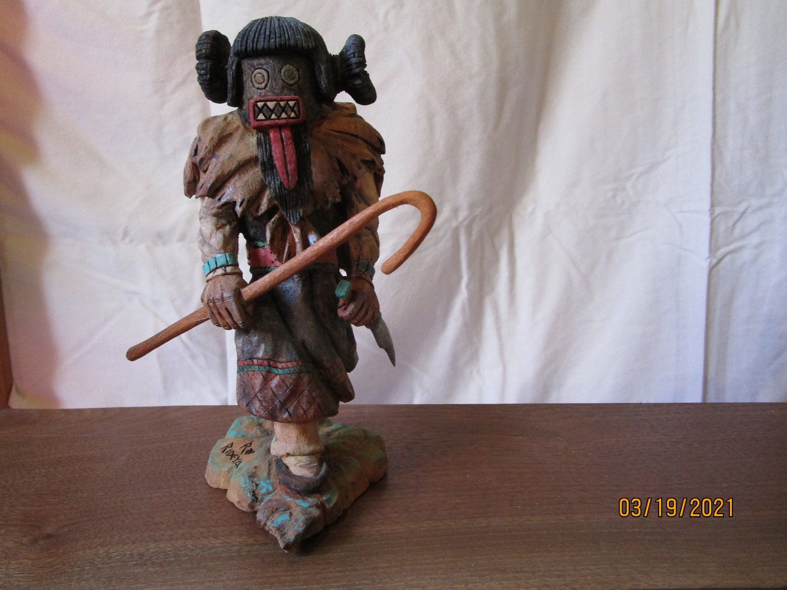 Kachina Sculpture Hopi Indian Doll Expertly Carved and Painted ...