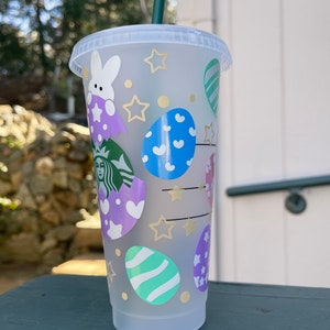 Easter Starbucks Cup | Custom Starbuck Tumbler | Easter Starbuck Cup ...