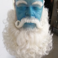 Santa Beard, Kurt Russell 'the Christmas Cronicles' Inspired.made From ...