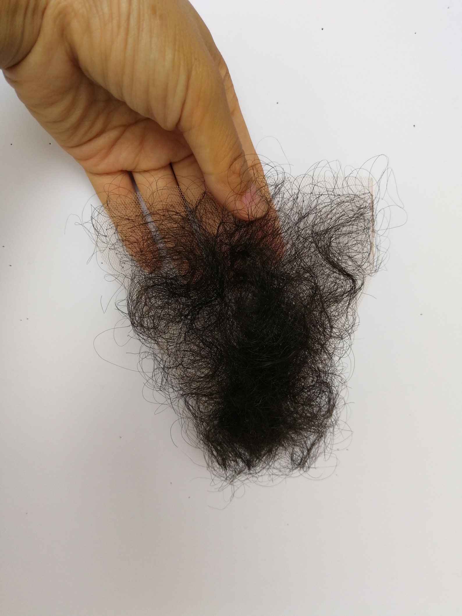 Zm Hair Human Hair Hand Knotting Lace Pubic Hair Wig Toupee For Film Theatre Tv P 11 Etsy