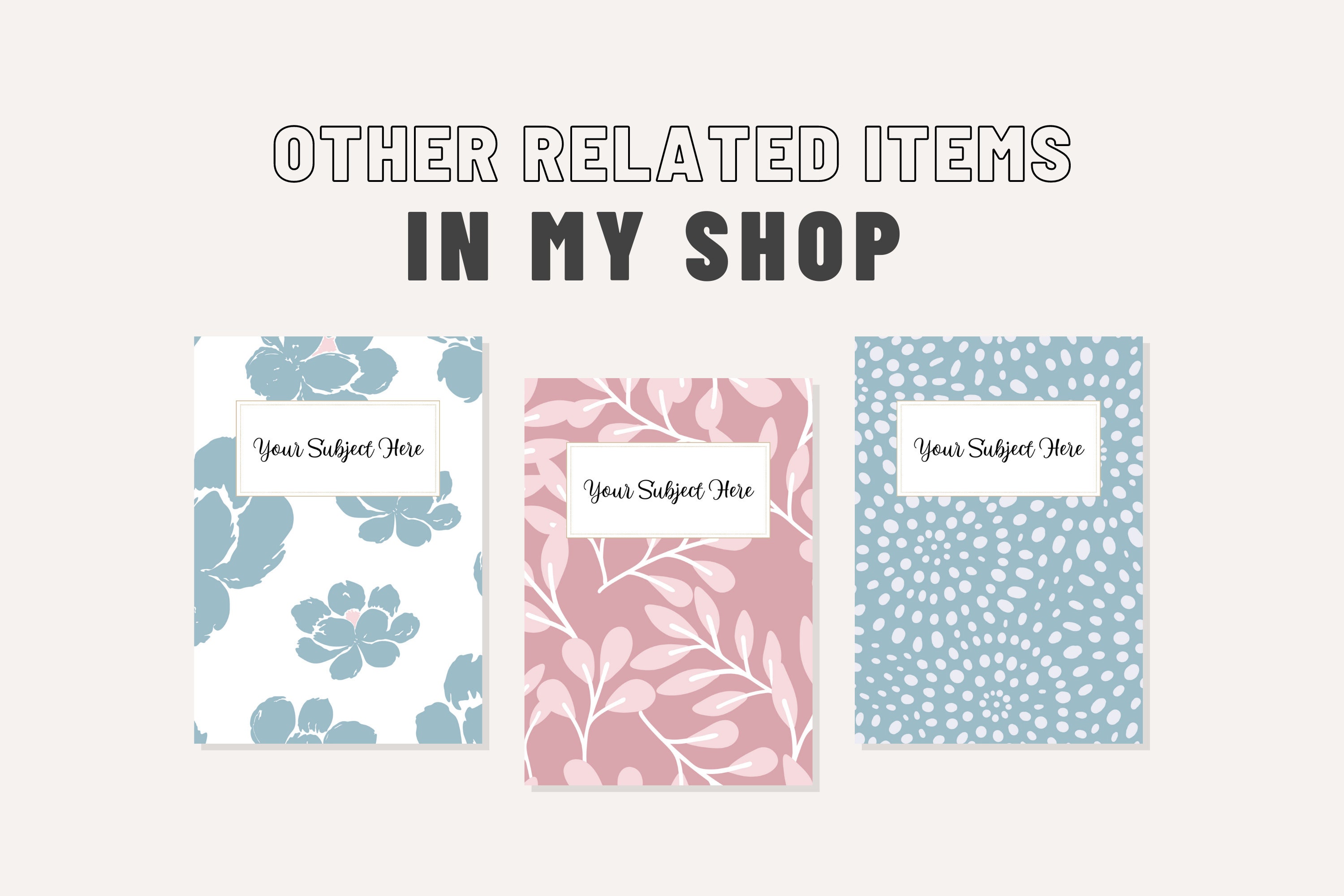 Tropical Fruit and Flower Printable Binder Covers - Edit in Canva ...