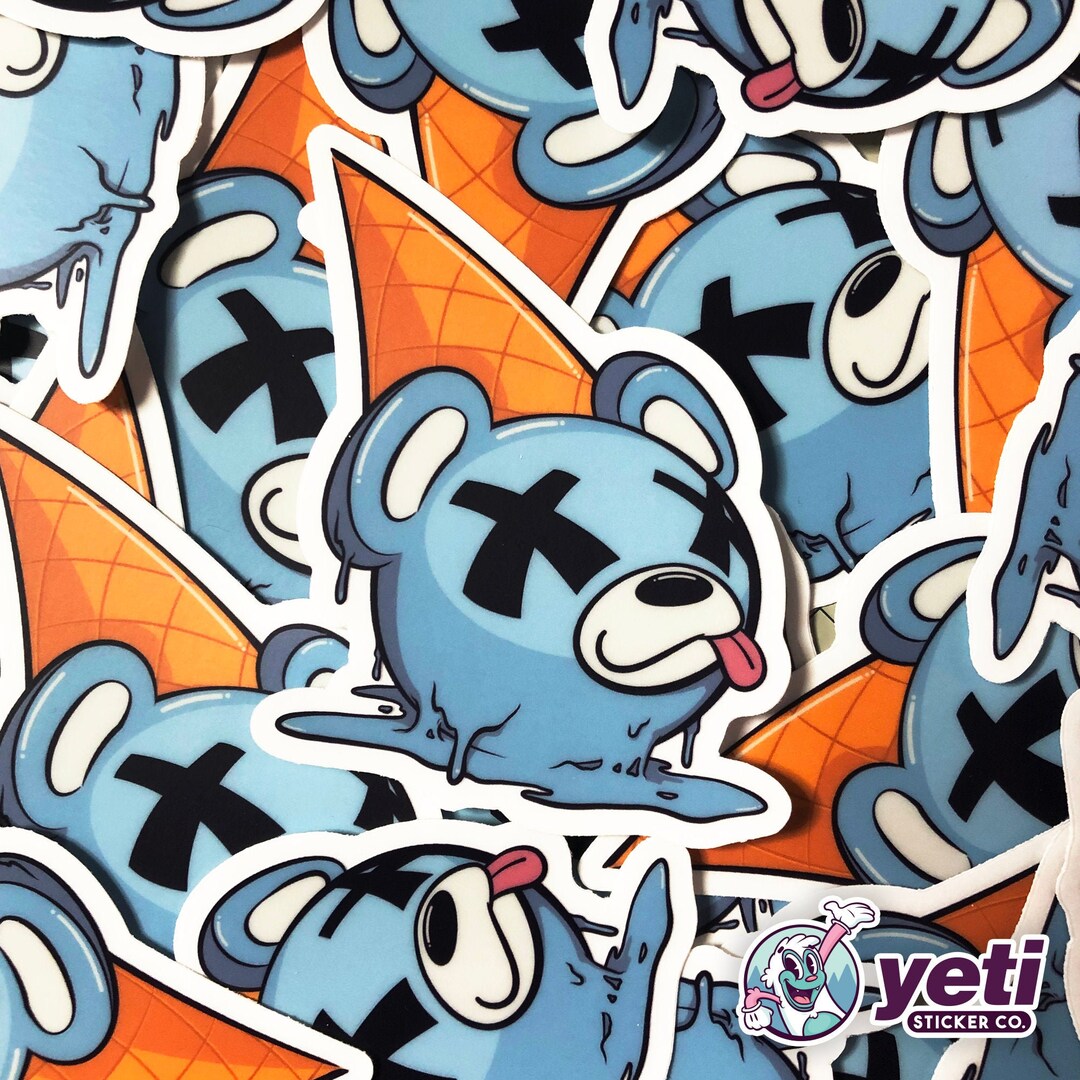 Beary Tasty Sticker - Etsy