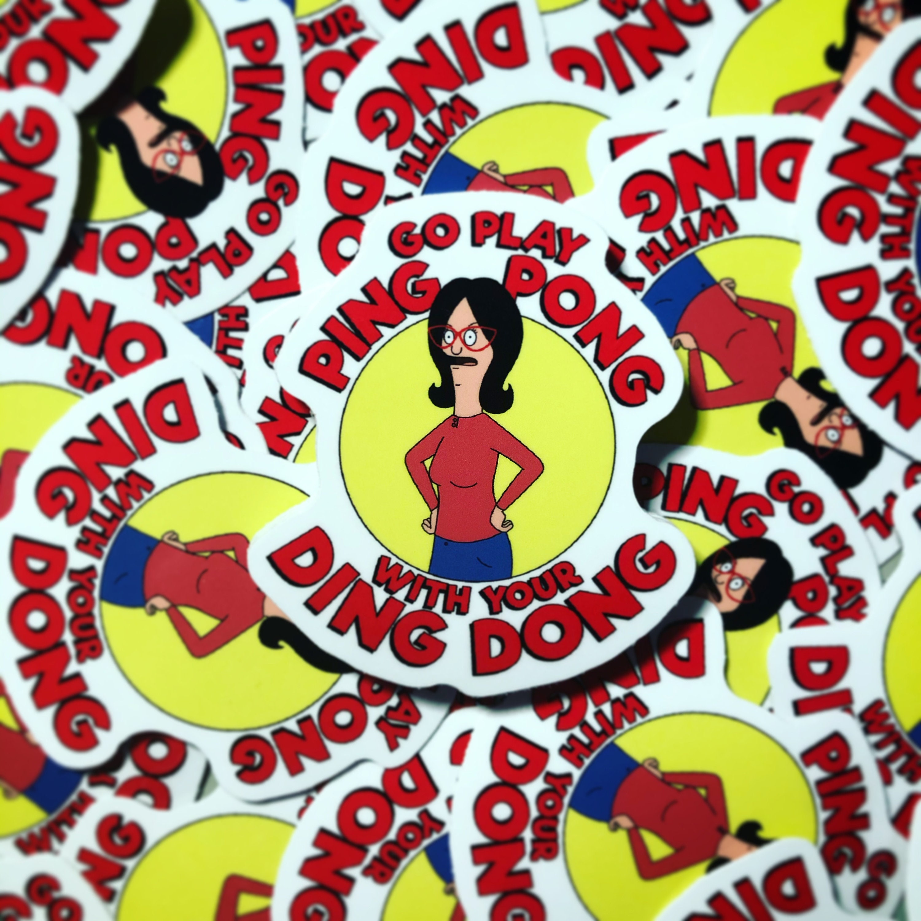 Go Play Ping Pong With Your Ding Dong - Etsy UK