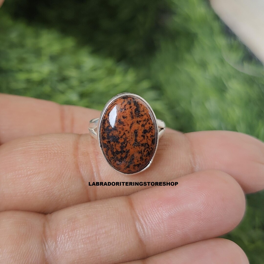 Rare Bronzite Ring, 925 Sterling Silver Ring, Statement Ring, Promised ...