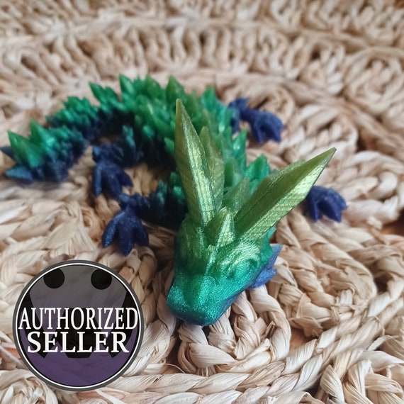 Articulated 3D Printed Baby Dragon - Etsy