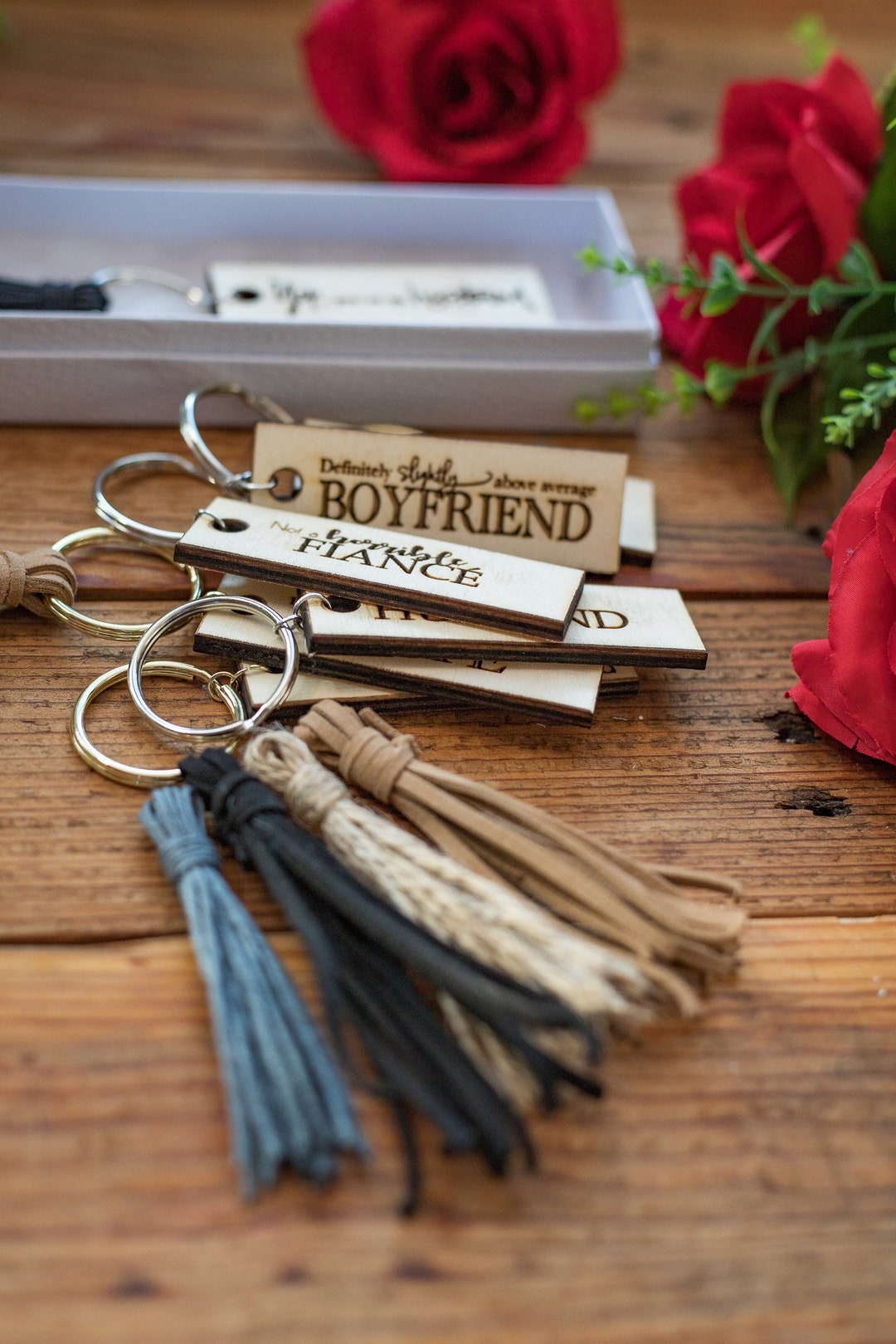 Funny Wood Engraved Keychain for Your Significant Other, Customized ...