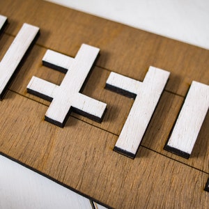 Hidden Jesus Wood Plaque, Minimalist Jesus Word Art, Laser Cut ...
