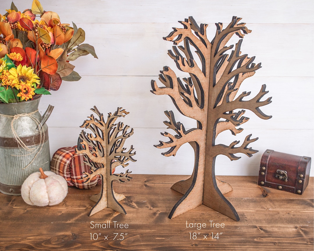 Fall Tree Decoration: Thankful Tree/gratitude Tree for Thanksgiving ...