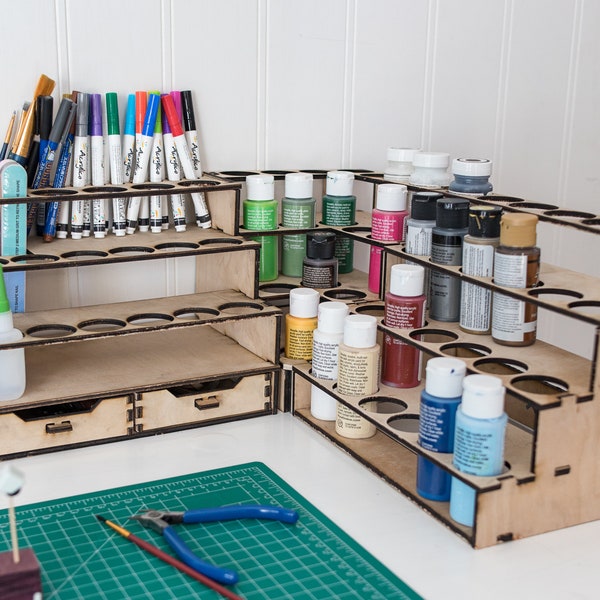 Paint Rack - Etsy