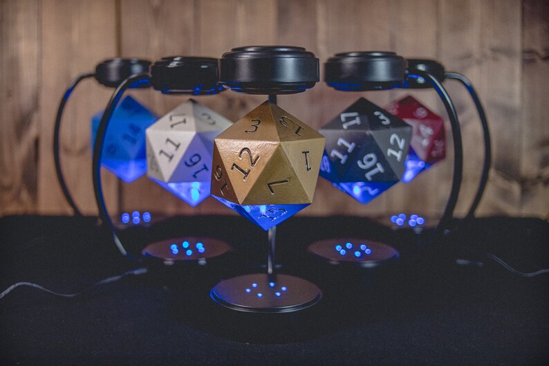 Large Magnetic Floating D20 Magic Levitating Game Dice - Etsy