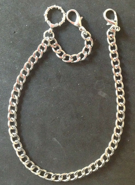 Albert Pocket Watch Chain With Clasp for Trouser Belt - Etsy