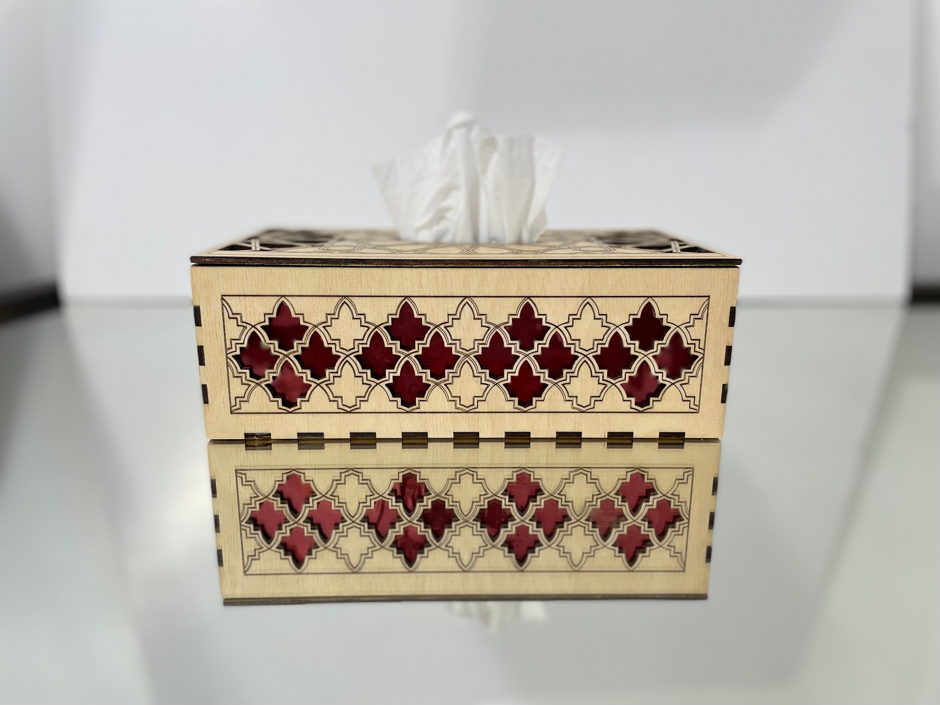 Tissue Box Cover, Wood Tissue Box, Handmade Tissue Box, Tissue Holder ...