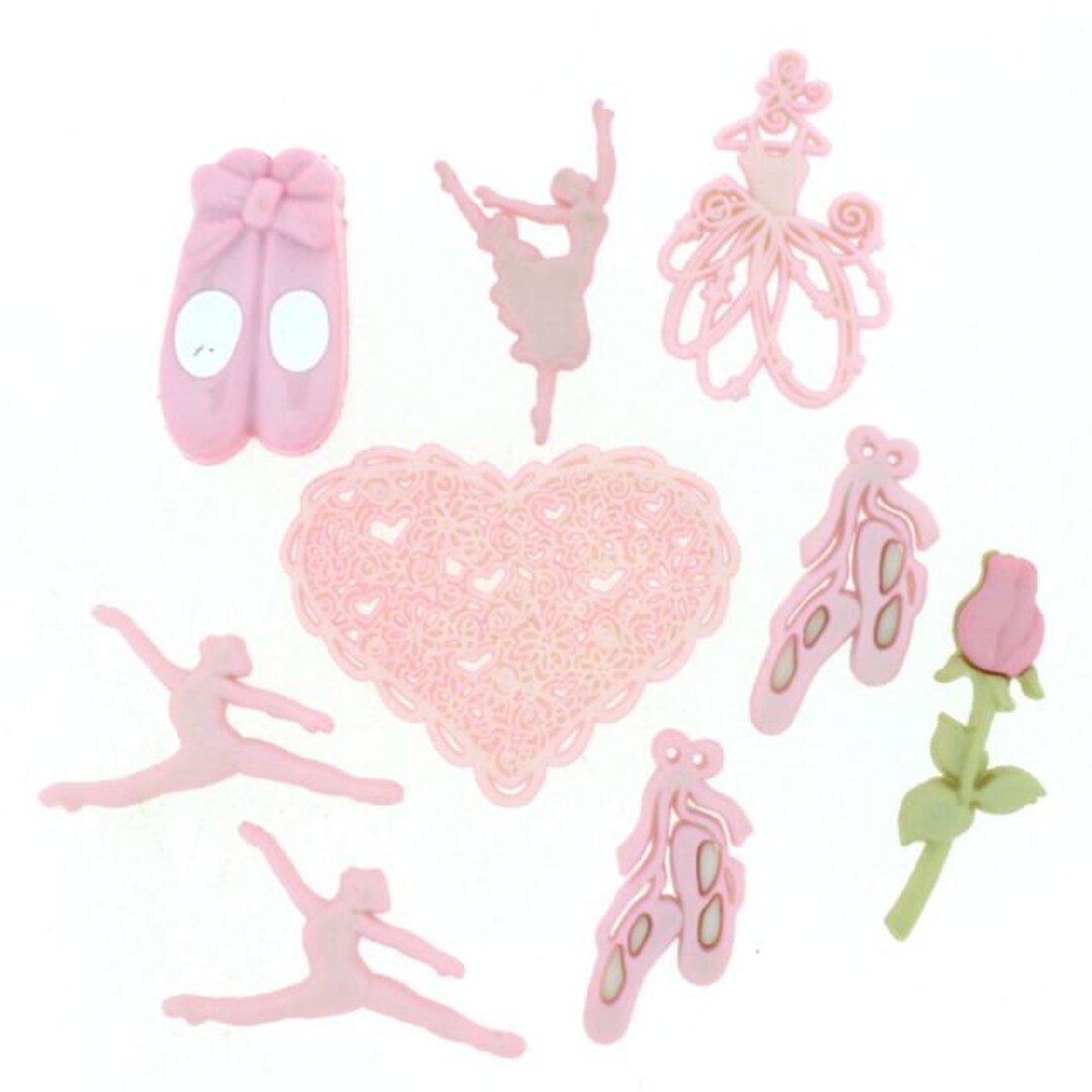 Ballet Embellishment Buttons and Cabachons - Etsy