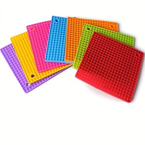 Waffle Pattern Silicone Impression Mold Mat - Etsy