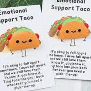 Emotional Support Pocket Tacos - Etsy