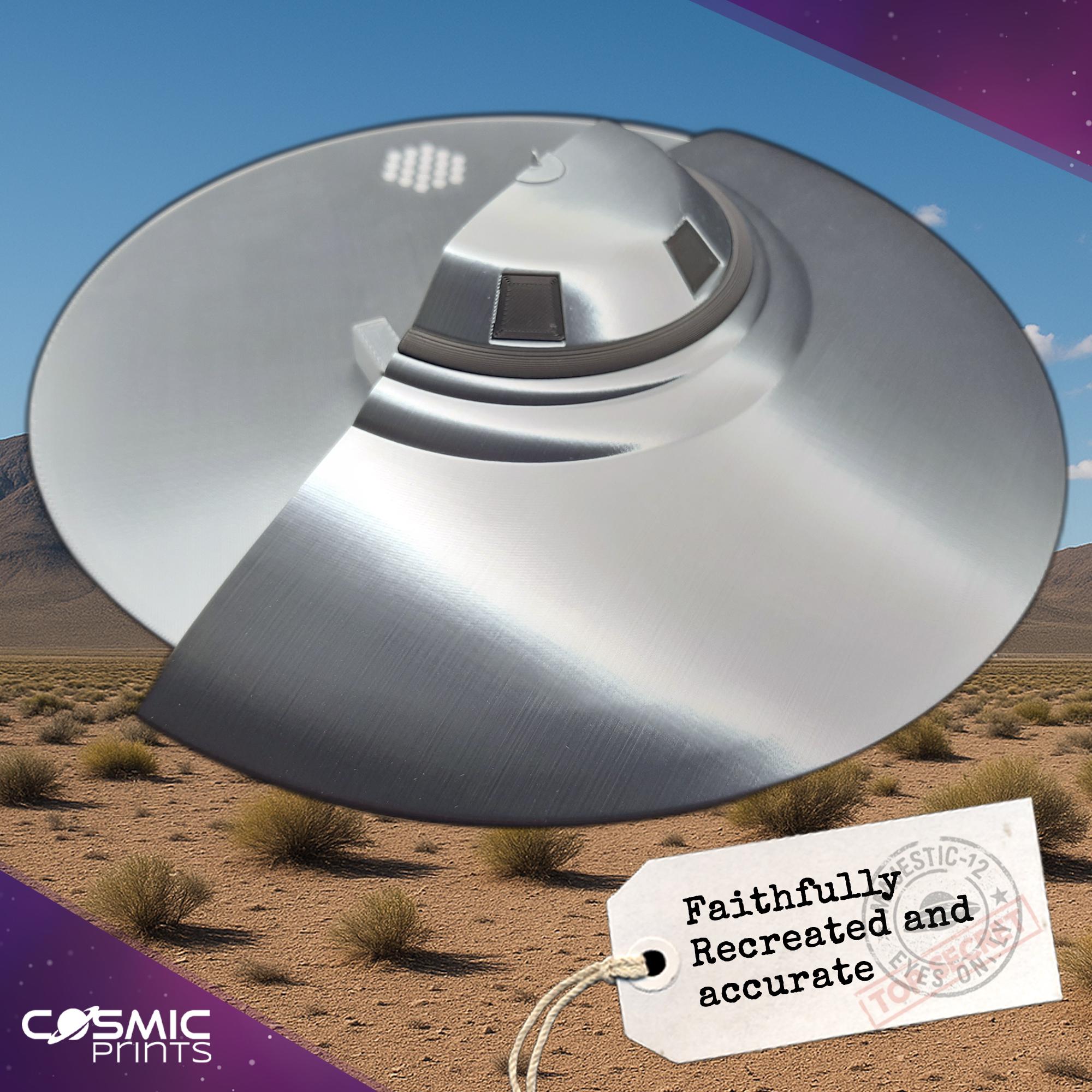 Bob Lazar UFO Model With Stand – S4 Sports Model Cutaway | Project ...