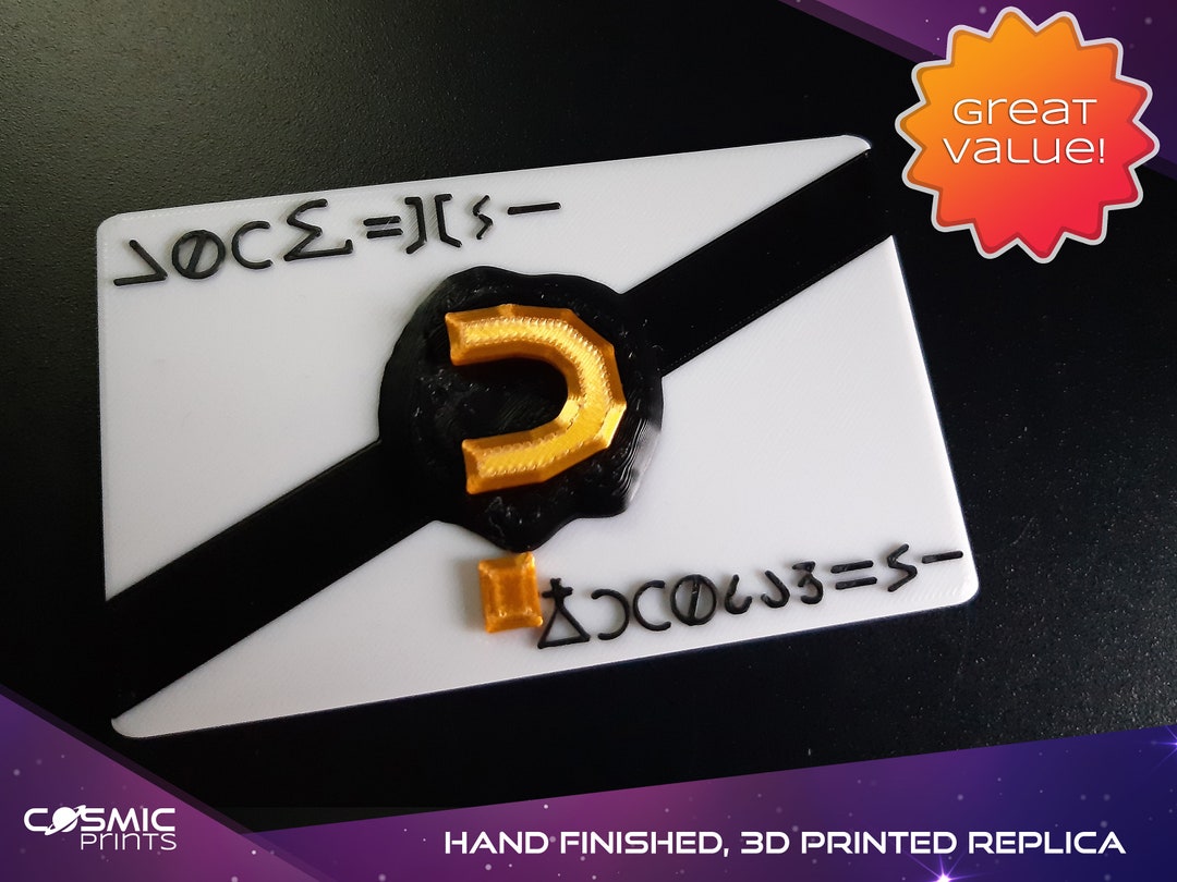 Mccoy Calling Card - Prop / Cosplay / Scifi / Geek Gift / RPG / Comic ...